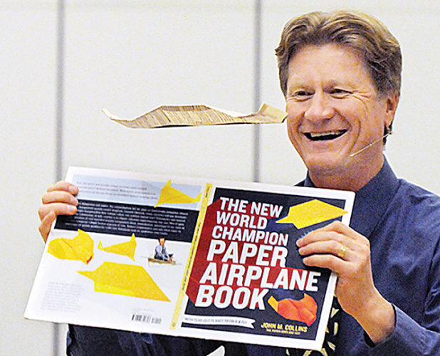Paper airplane expert to give presentations in Minot | News, Sports ...